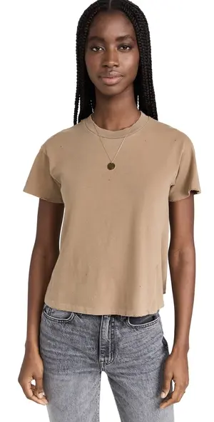MadeWorn Crop Solid Tee