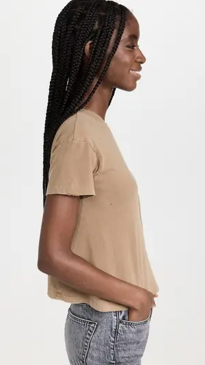 MadeWorn Crop Solid Tee