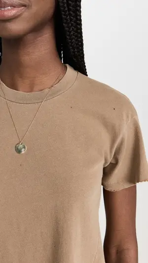 MadeWorn Crop Solid Tee