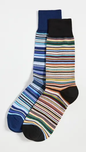 Paul Smith Signature Stripes Socks 2 Pack