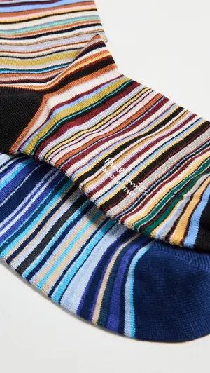 Paul Smith Signature Stripes Socks 2 Pack