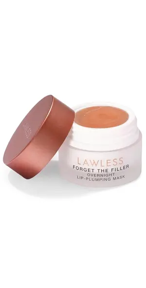 LAWLESS Forget The Filler Overnight Lip Plumping .28 Oz/8 Cinnamon Sugar