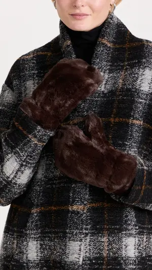Apparis Coco Gloves - Espresso