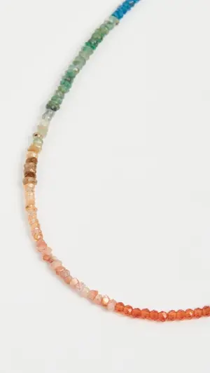 Shashi Aisha Necklace - Rainbow