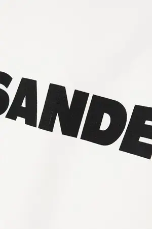 JIL SANDER Printed Cotton-jersey Sweatshirt - White