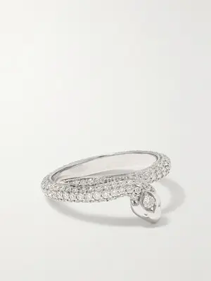 FOUNDRAE Wholeness 18-karat Diamond Ring - Silver