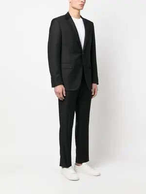 Zegna Trofeo™ Wool Single-breasted Suit - Black