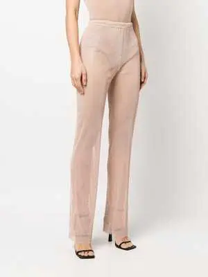 SANTA BRANDS Rhinestone-embellished Trousers - Pink