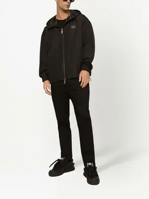 Dolce & Gabbana Logo-tag Hooded Jacket