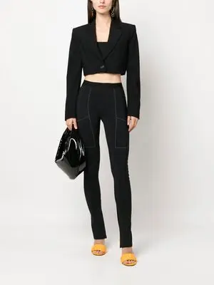 Coperni Stretch-design Slit Leggings