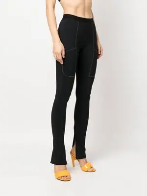 Coperni Stretch-design Slit Leggings