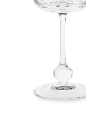 Dolce & Gabbana Logo-embellished Champagne Glass
