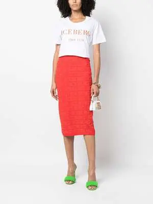 Iceberg Logo Print T-shirt