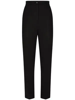Dolce & Gabbana Milano-rib Tapered-leg Trousers