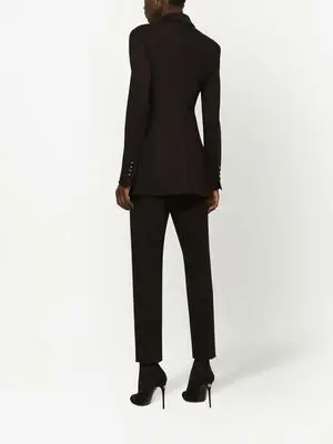 Dolce & Gabbana Milano-rib Tapered-leg Trousers