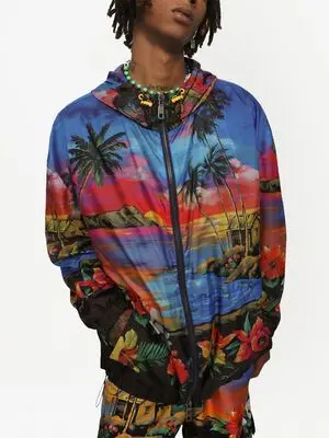Dolce & Gabbana Graphic Print Jacket