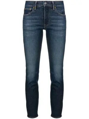 Polo Ralph Lauren Mid-rise Cropped Jeans
