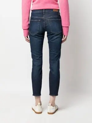 Polo Ralph Lauren Mid-rise Cropped Jeans
