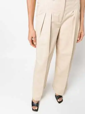 Calvin Klein Pleated Wide-leg Trousers