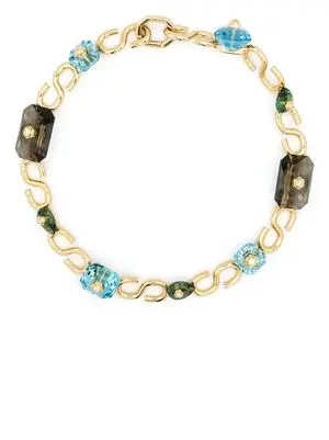 SWAROVSKI Numina Embellished Necklace - Gold
