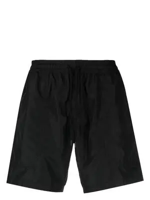 Versace Drawstring Swim Shorts - Black