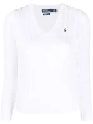 Polo Ralph Lauren Cable-knit Sweater - White