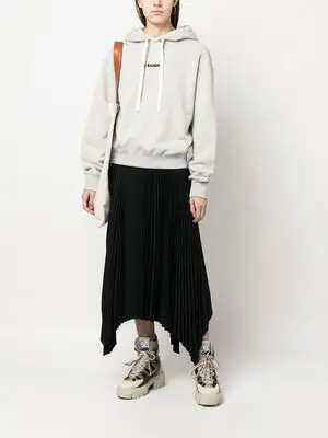 JIL SANDER Logo-print Hoodie