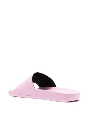MSGM Logo-print Sliders - Pink
