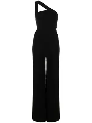 Gauge81 Rueda One-shoulder Jumpsuit - Black