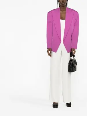 Valentino Garavani Cady Couture Trousers - White