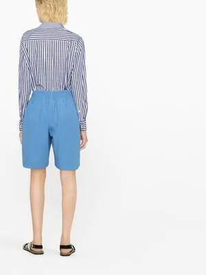 JIL SANDER Drawstring-waist Cotton Shorts