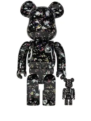 MEDICOM TOY X Anever Be@rbrick Figure Set - Black