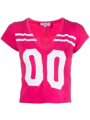 Collina Strada Logo-print T-shirt - Pink