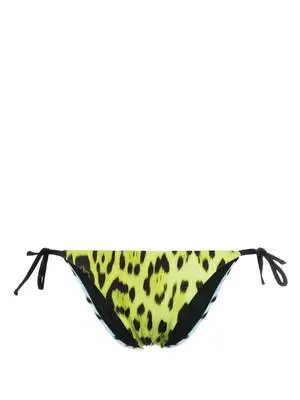 Roberto Cavalli Leopard-print Bikini Bottoms