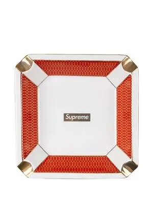 Supreme Small Ceramic Ashtray - White | Editorialist