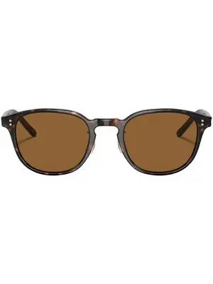 Oliver Spencer Fairmont Sun Round-frame Sunglasses - Green