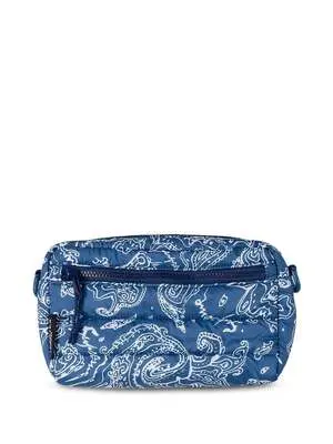 Supreme Puffer Logo-patch Crossbody Bag - Blue