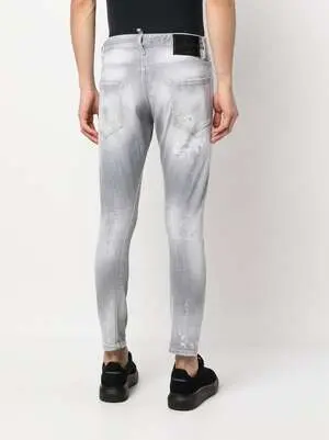 Dsquared2 Mid-rise Skinny Jeans - Grey