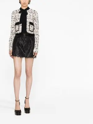 Red Valentino Textured Mini Skirt