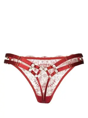 BORDELLE Cymatic Sheer-lace Thong