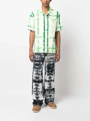 NAHMIAS Tie-dye Wide-leg Trousers