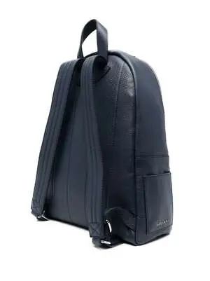 Orciani Logo Zipped Backpack - Blue