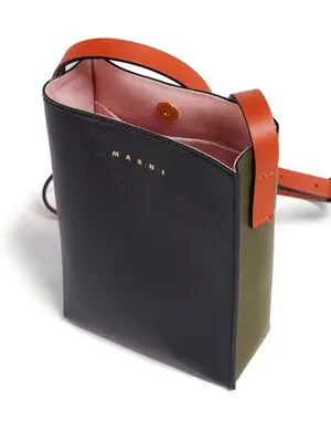 Marni Nano Museo Soft Shoulder Bag - Black