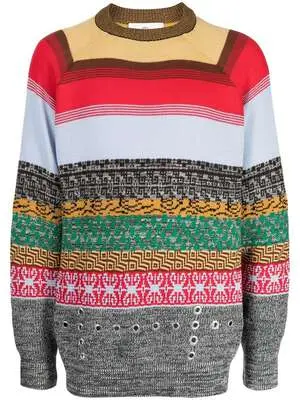 Toga Intarsia Knit Jumper