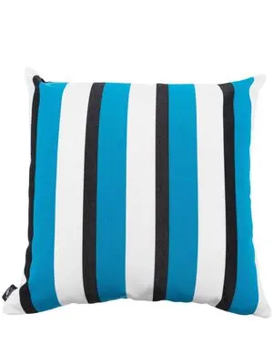 FORNASETTI Striped Square Cushion - Blue