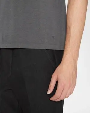 TOM FORD Apos;s Lyocell-cotton Crewneck T-shirt - Grey