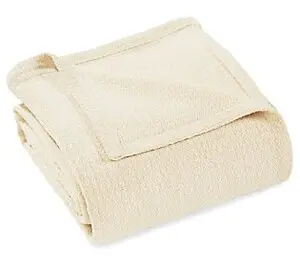 SUPERIOR Textured Cotton Weave Blanket, King