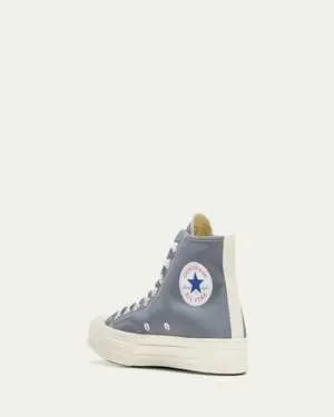 CDG PLAY X Converse Chuck Taylor High-top Sneakers - Grey