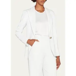 Giorgio Armani Viscose-blend Single-breasted Blazer