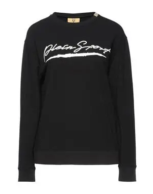 PLEIN SPORT French Terry Sweatshirt - Black
